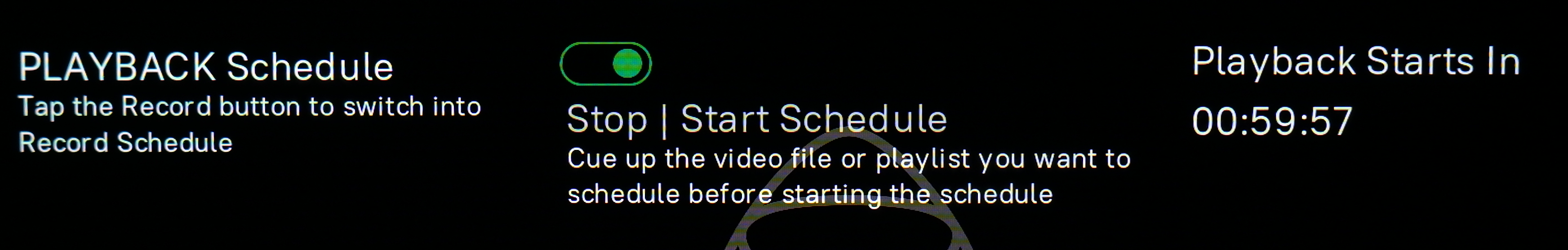 PlaybackAssist - Scheduled video playback – Support - Atomos